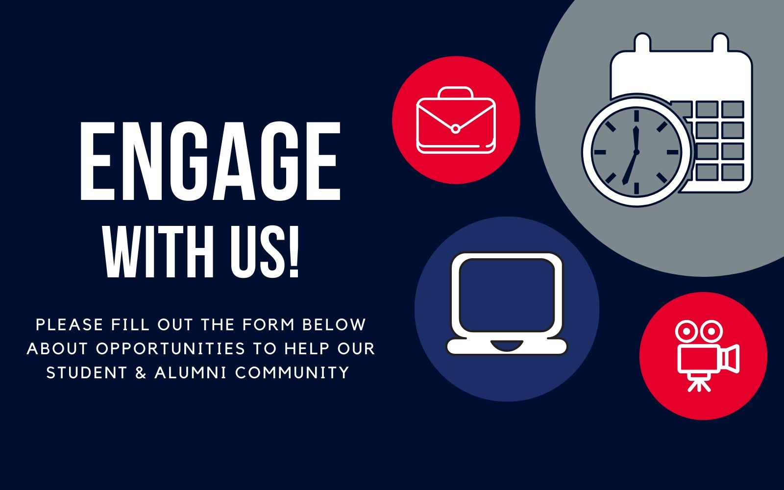 Engage With Us! | Office of External & Alumni Engagement